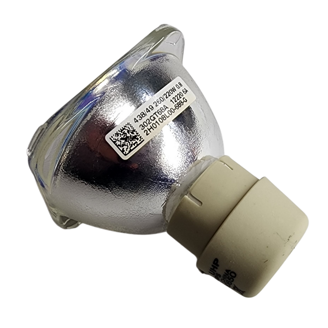 Philips UHP 260/220W 0.8 E20.9 Genuine Original OEM Lamp (Bare Bulb)